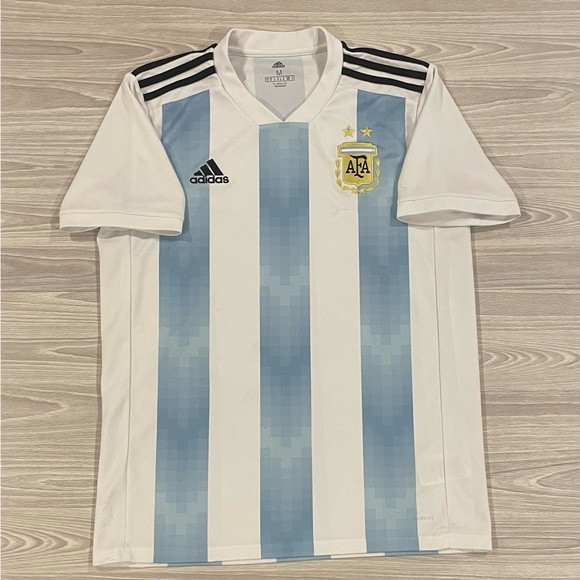 adidas | Shirts | Adidas 28 Argentina National Team Home Soccer Jersey ...